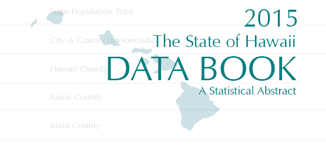 Census | 2015 State of Hawaii Data Book Released